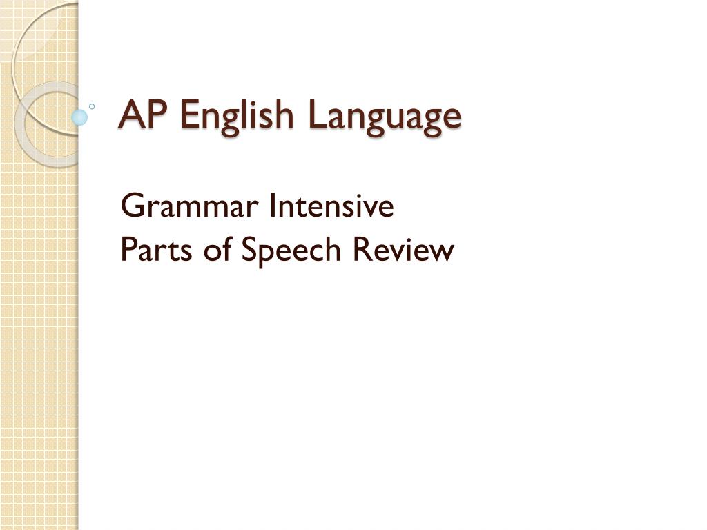 PPT - AP English Language PowerPoint Presentation, free download - ID ...