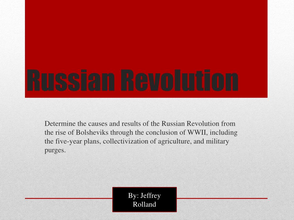 PPT - Russian Revolution PowerPoint Presentation, free download - ID ...