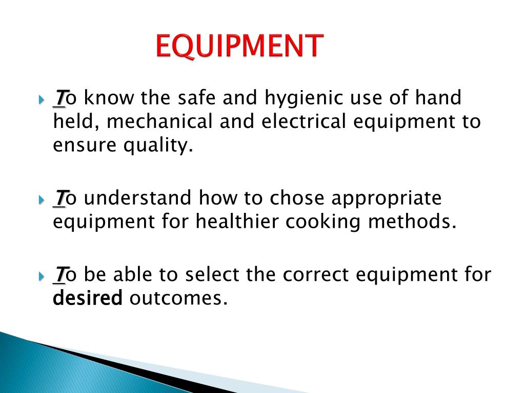 PPT - EQUIPMENT PowerPoint Presentation, free download - ID:2450687