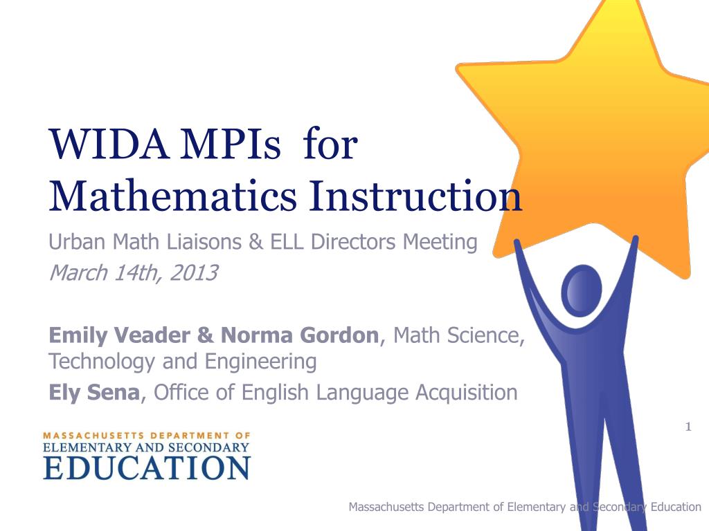 PPT - WIDA MPIs for Mathematics Instruction PowerPoint Presentation, free download - ID:2451283