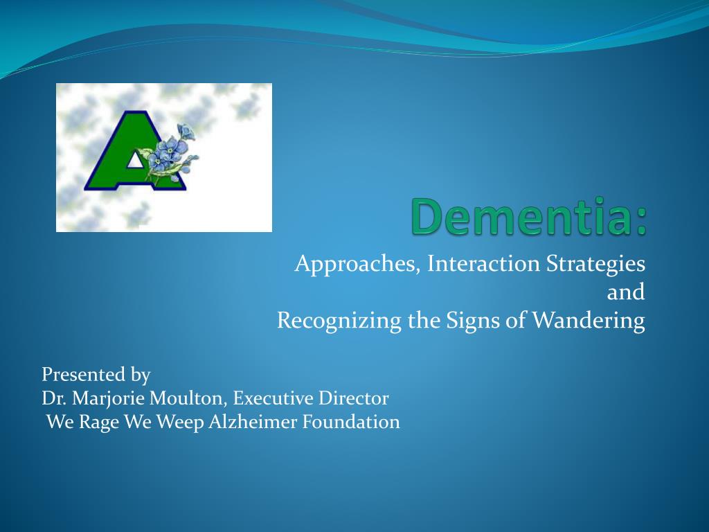 PPT - Dementia: PowerPoint Presentation, free download - ID:2452369