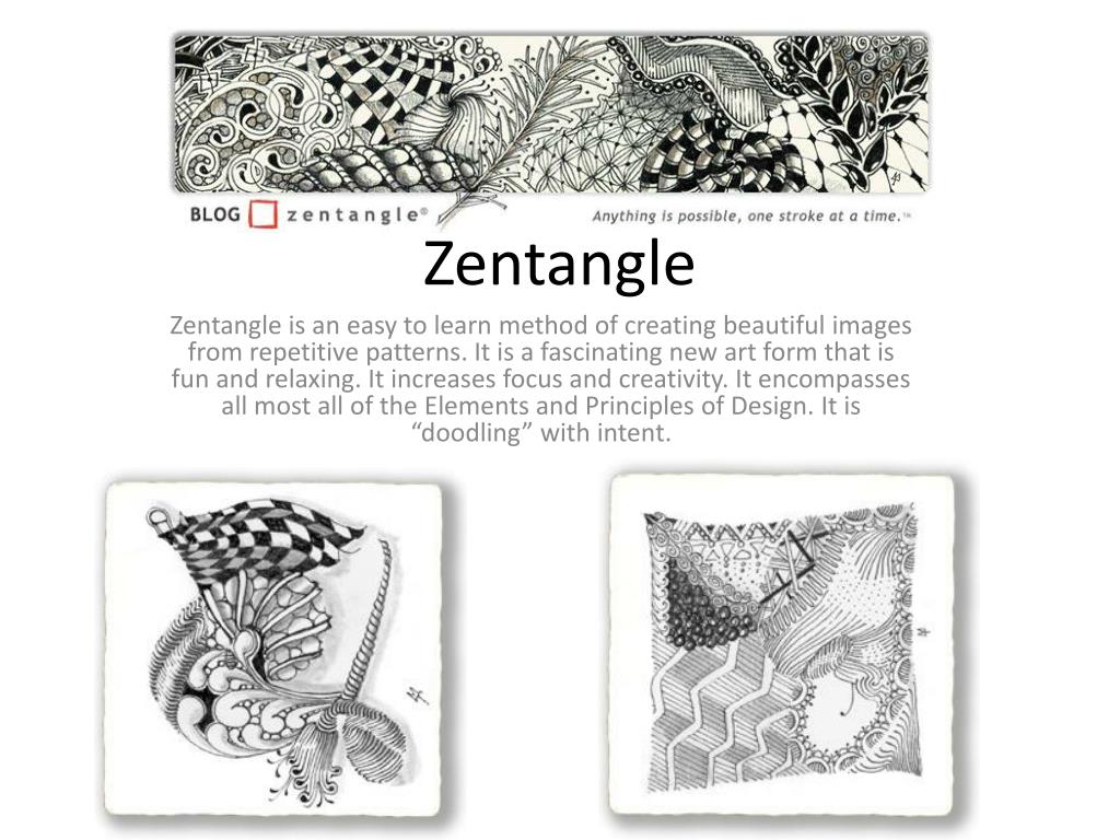 PPT - Zentangle PowerPoint Presentation, free download - ID:2452460