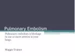PPT - Pulmonary Embolism PowerPoint Presentation, free download - ID:410048
