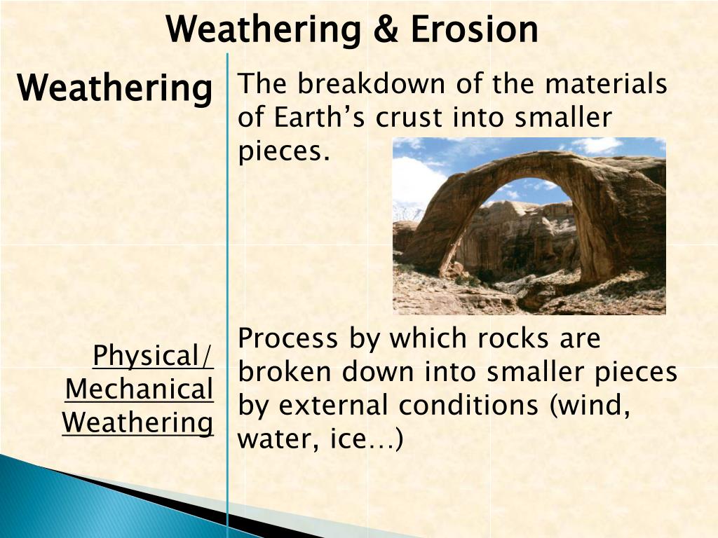 PPT - Weathering Physical/ Mechanical Weathering PowerPoint ...
