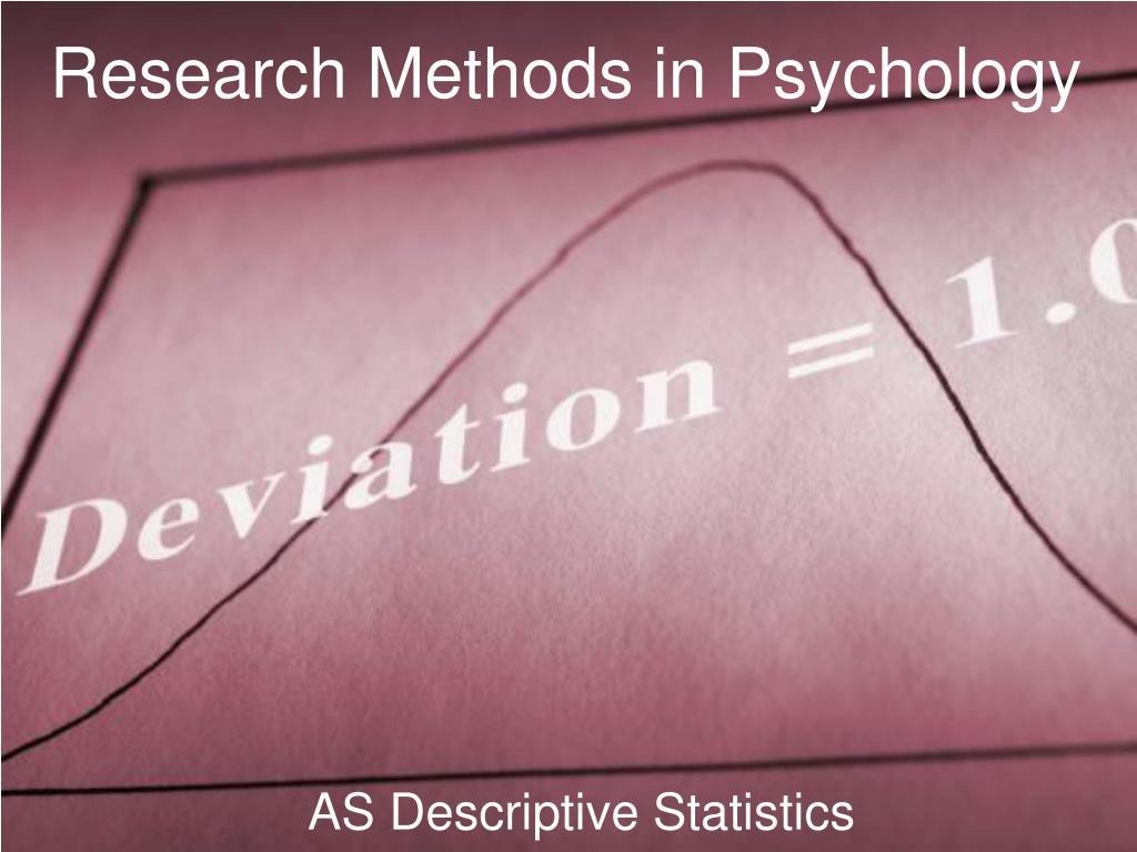 PPT - Research Methods in Psychology PowerPoint Presentation, free ...
