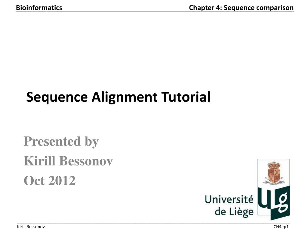 PPT - Sequence Alignment Tutorial PowerPoint Presentation, free ...