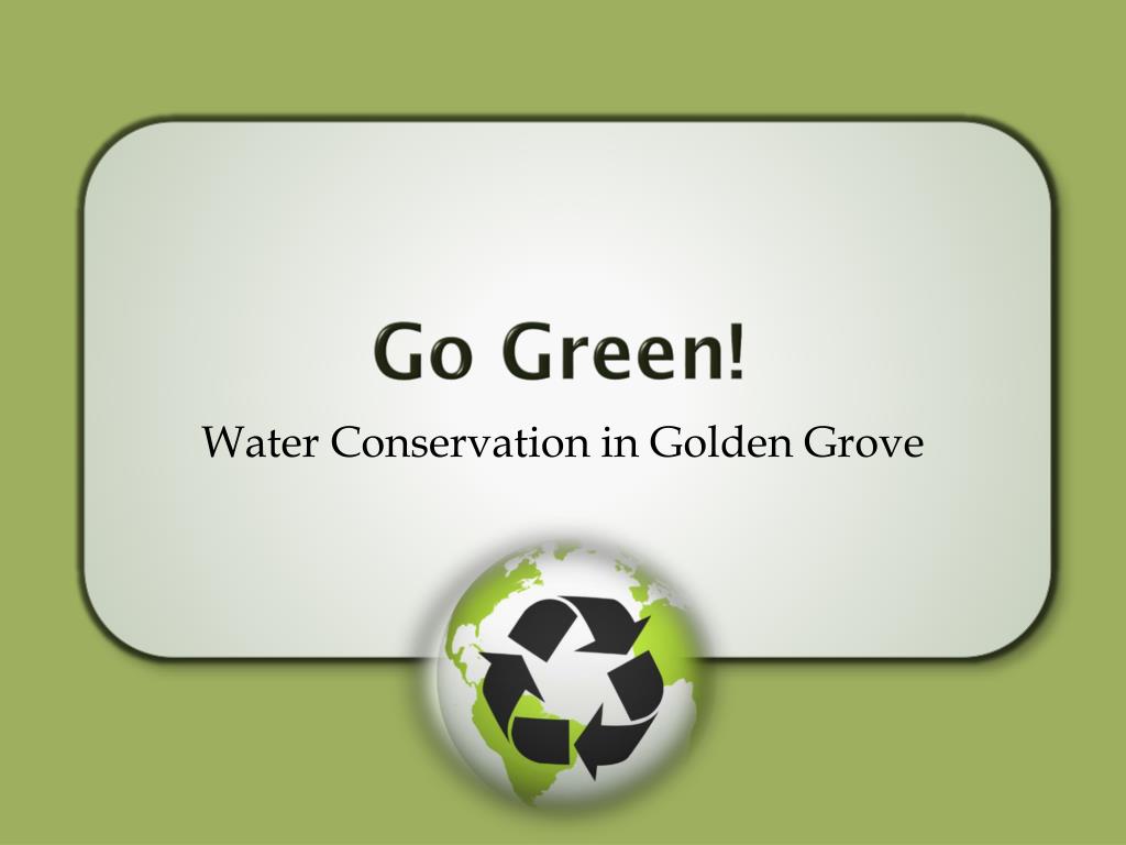 PPT - Go Green! PowerPoint Presentation, free download - ID:2454907