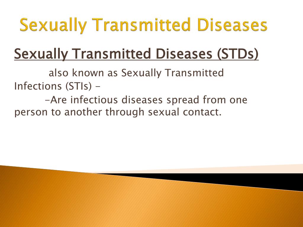 PPT - Sexually Transmitted Diseases PowerPoint Presentation, free ...
