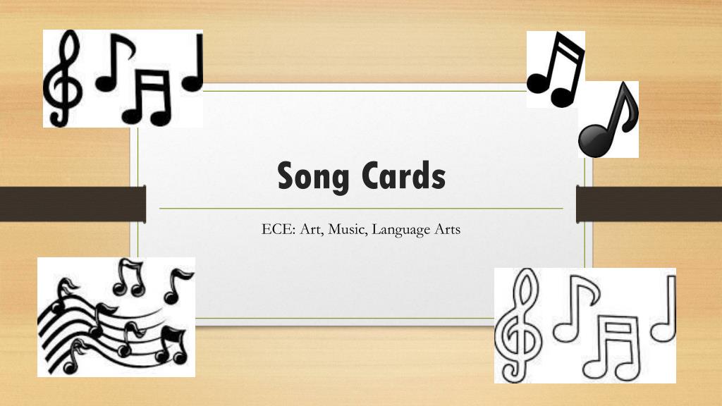 PPT - Song Cards PowerPoint Presentation, free download - ID:2458406