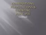 PPT - The Fundamental Counting Principle and Permutations PowerPoint ...