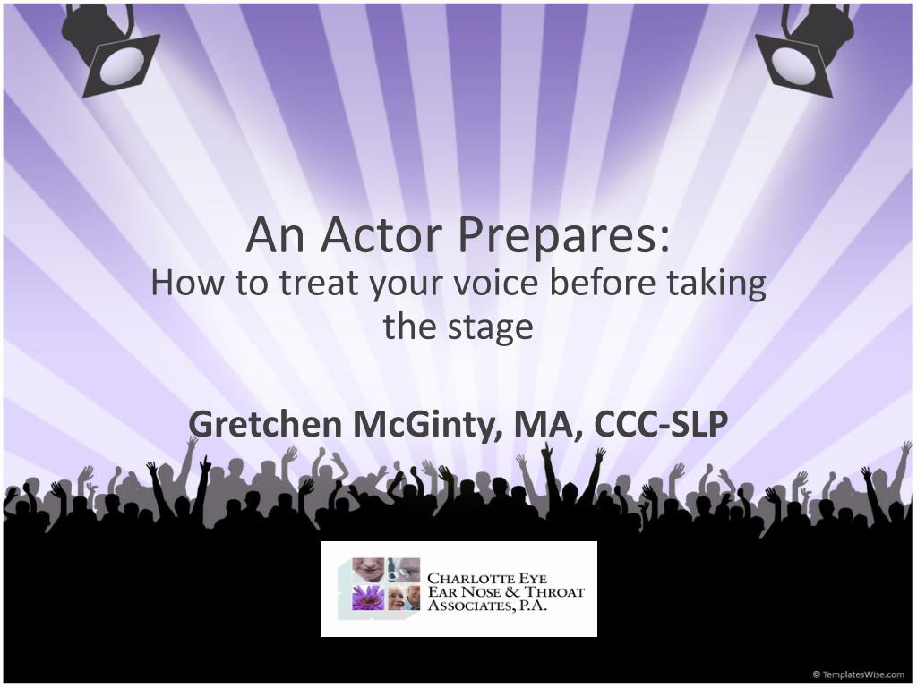 PPT - An Actor Prepares : PowerPoint Presentation, free download - ID ...