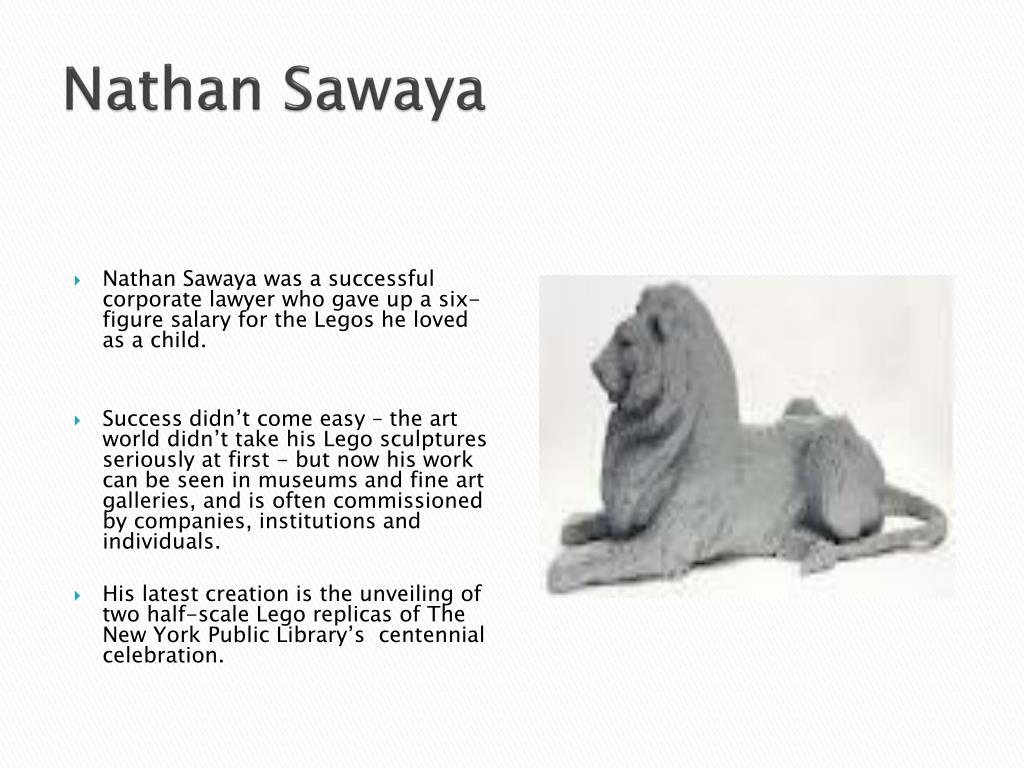 PPT - Nathan Sawaya PowerPoint Presentation, free download - ID:2459775