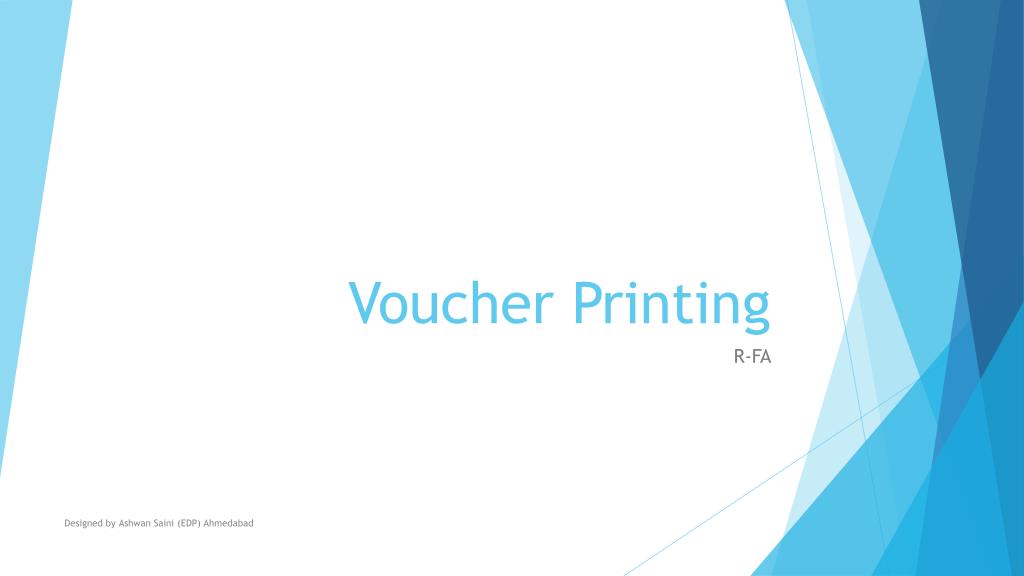 PPT - Voucher Printing PowerPoint Presentation, free download - ID:2460066