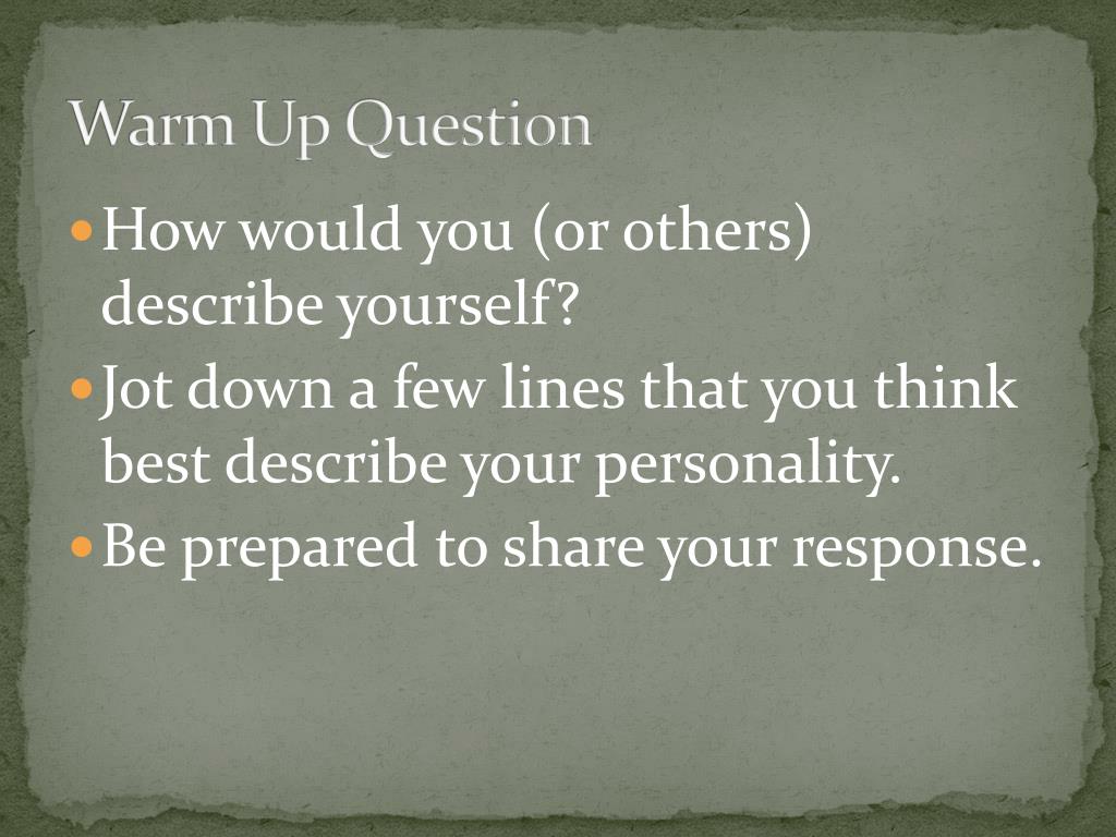 PPT - Warm Up Question PowerPoint Presentation, free download - ID:2460566