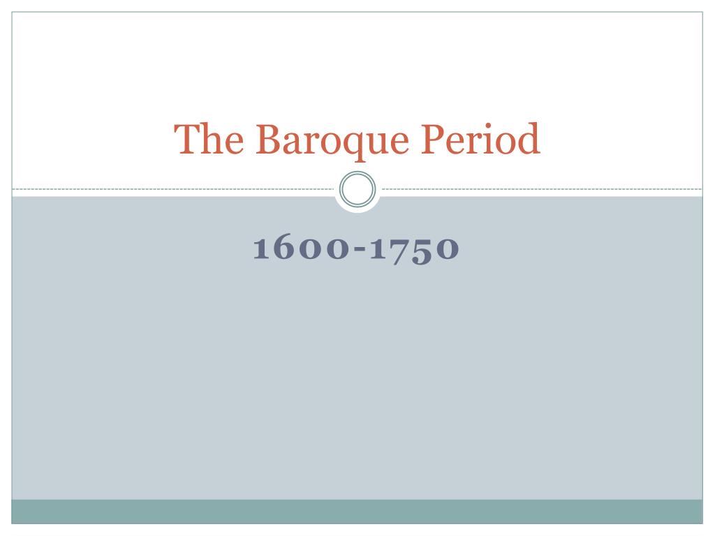 PPT - The Baroque Period PowerPoint Presentation, free download - ID ...