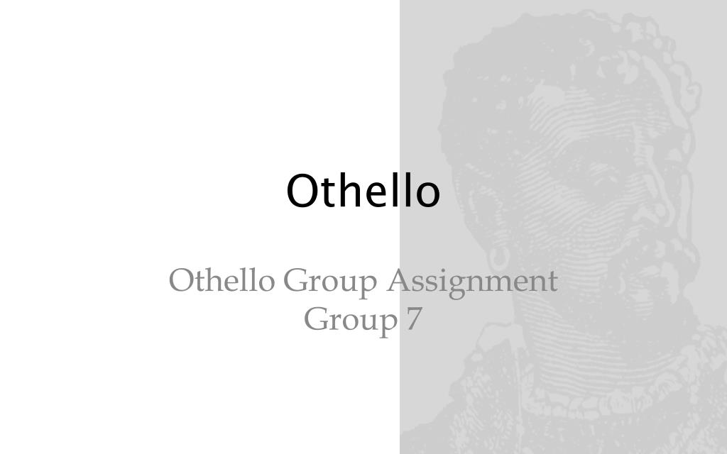 PPT - Othello PowerPoint Presentation, free download - ID:2461441