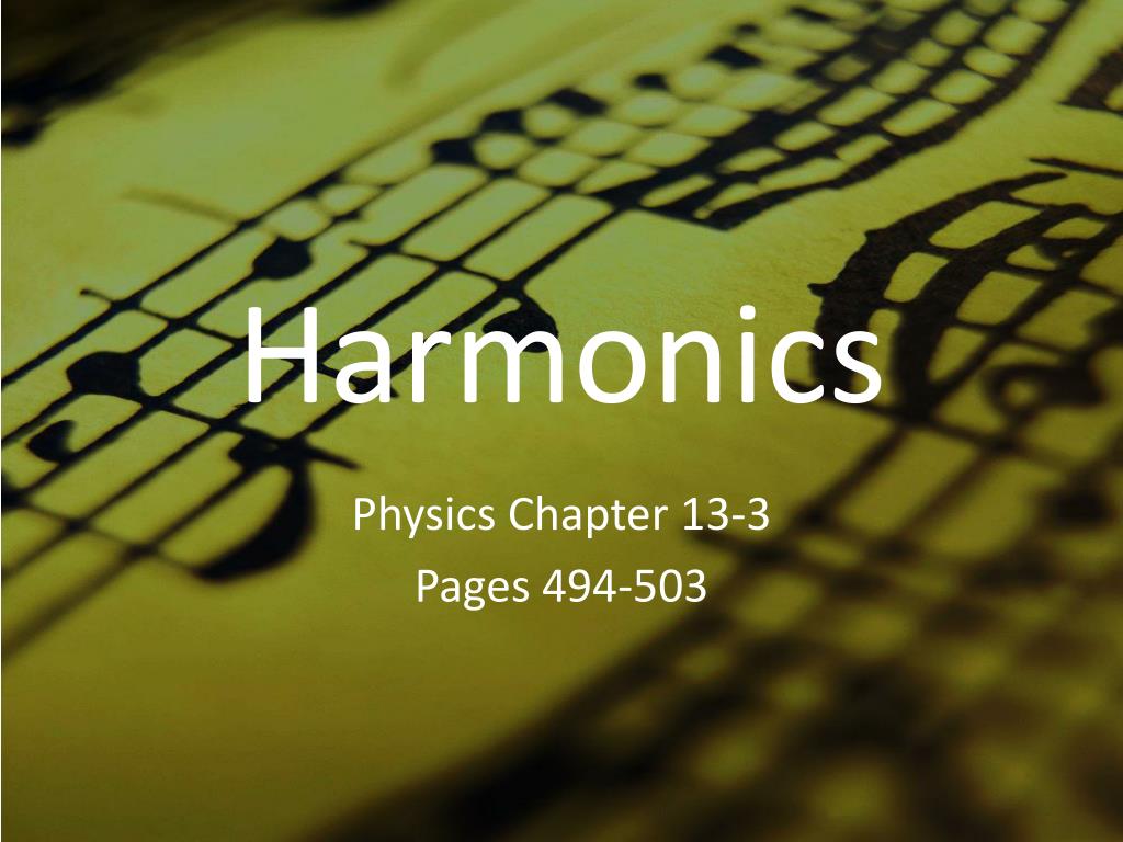 PPT - Harmonics PowerPoint Presentation, free download - ID:2461484