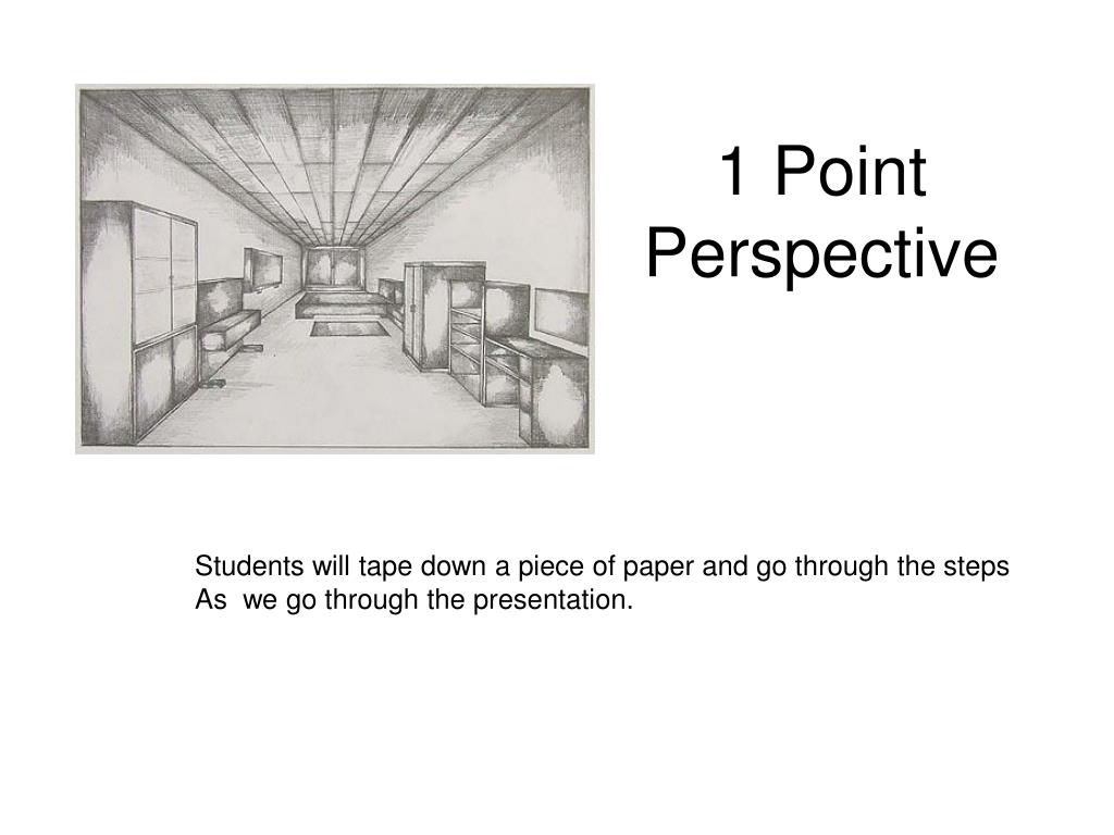 PPT - 1 Point Perspective PowerPoint Presentation, free download - ID ...