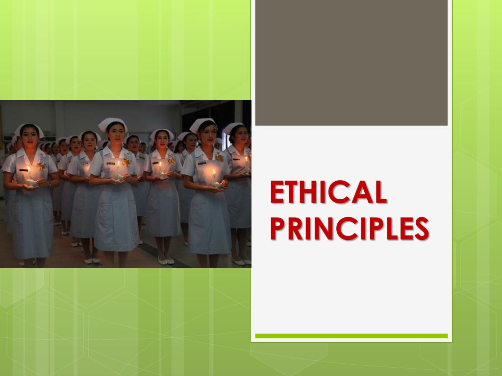 PPT - ETHICAL PRINCIPLES PowerPoint Presentation, free download - ID ...