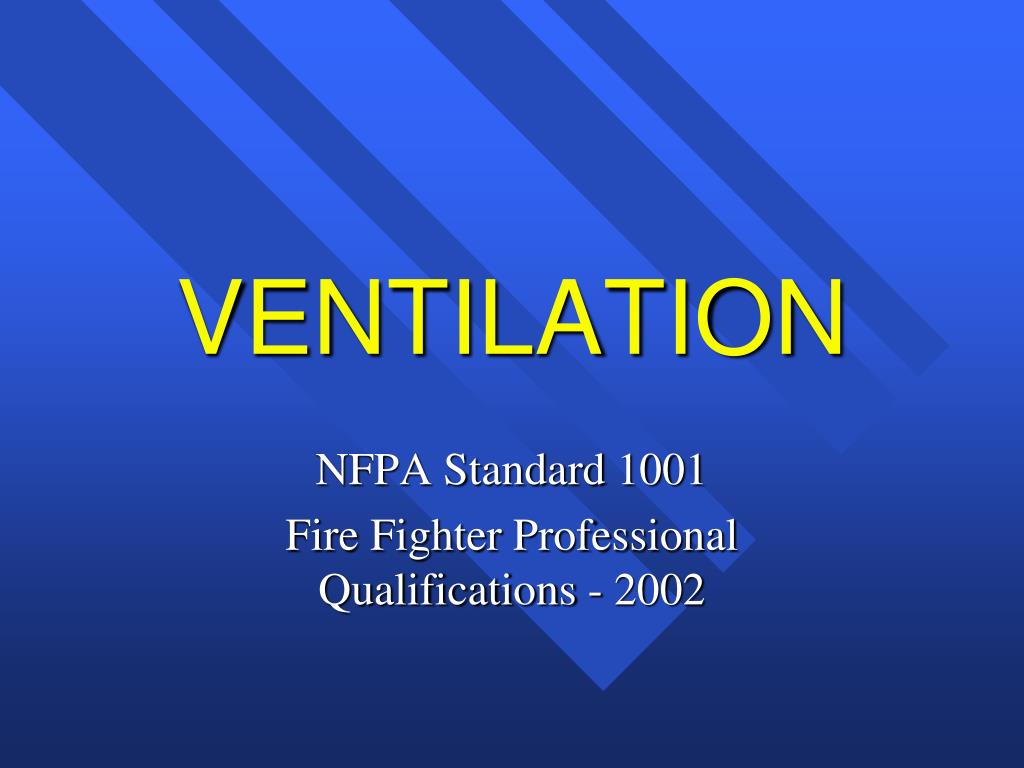 PPT - VENTILATION PowerPoint Presentation, free download - ID:2463393