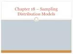 PPT - Chapter 18 Sampling Distribution Models and the Central Limit Theorem PowerPoint ...