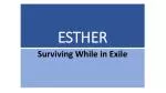 PPT - THE BOOK OF ESTHER PowerPoint Presentation, free download - ID ...