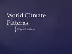 PPT - World Climate Patterns PowerPoint Presentation, free download ...
