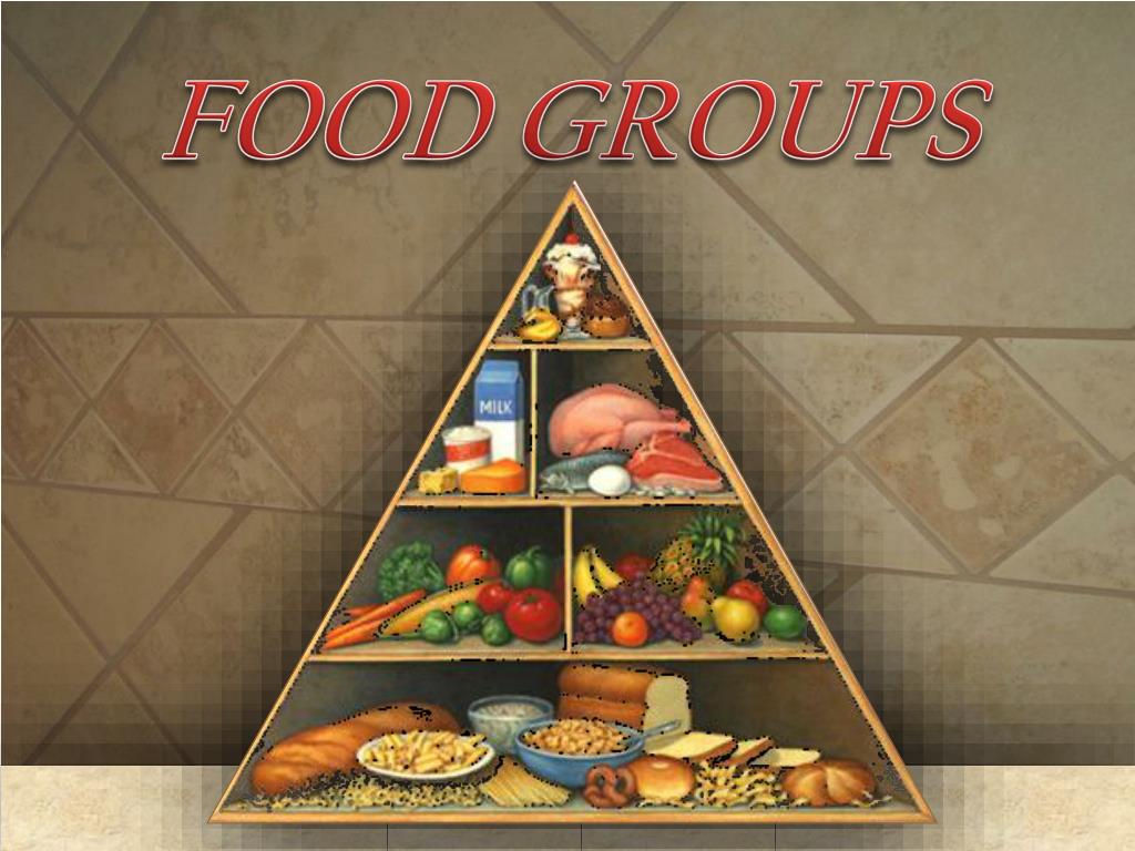 PPT - FOOD GROUPS PowerPoint Presentation, free download - ID:2464061