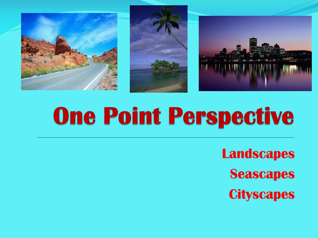 PPT - One Point Perspective PowerPoint Presentation, free download - ID ...