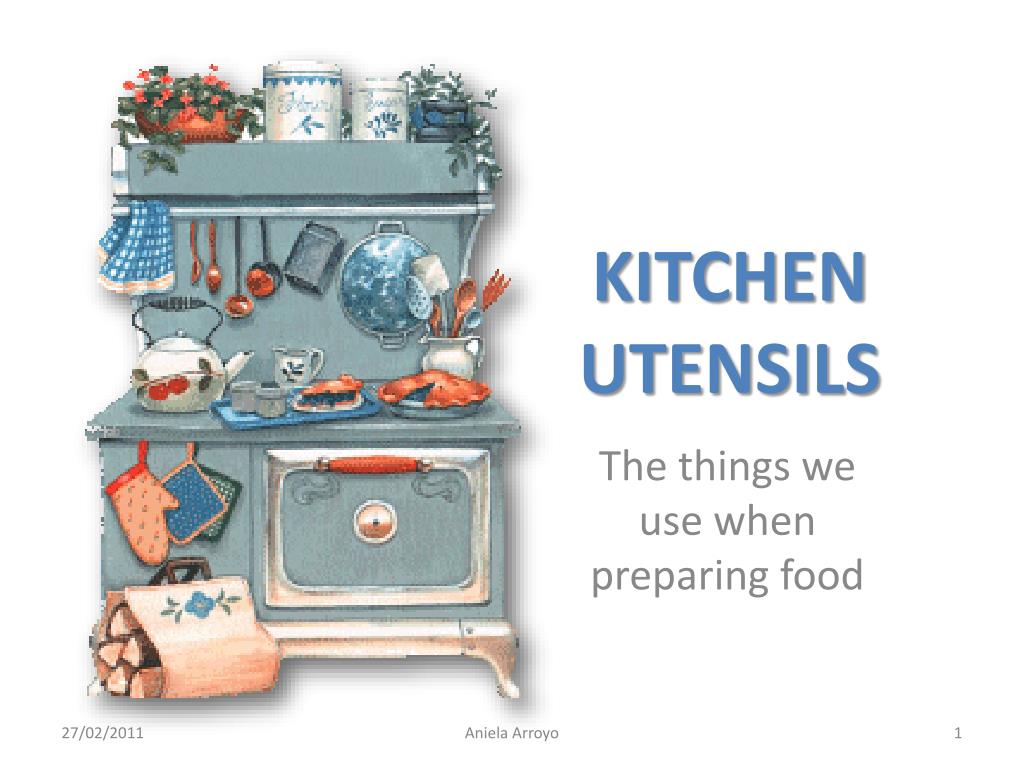 PPT - KITCHEN UTENSILS PowerPoint Presentation, free download - ID:2466333