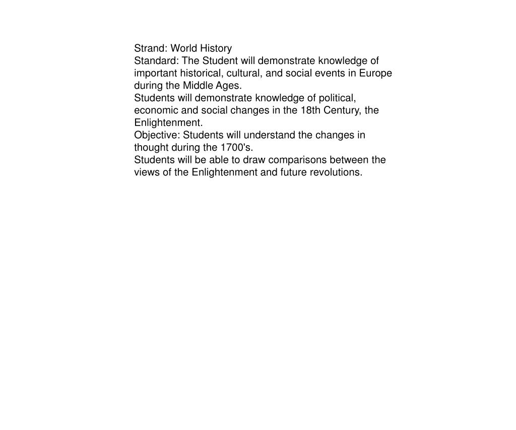 PPT - The Enlightenment: Shaping Modern Thought and Society PowerPoint ...