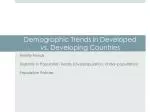 PPT - Developed vs. Developing Countries PowerPoint Presentation, free ...