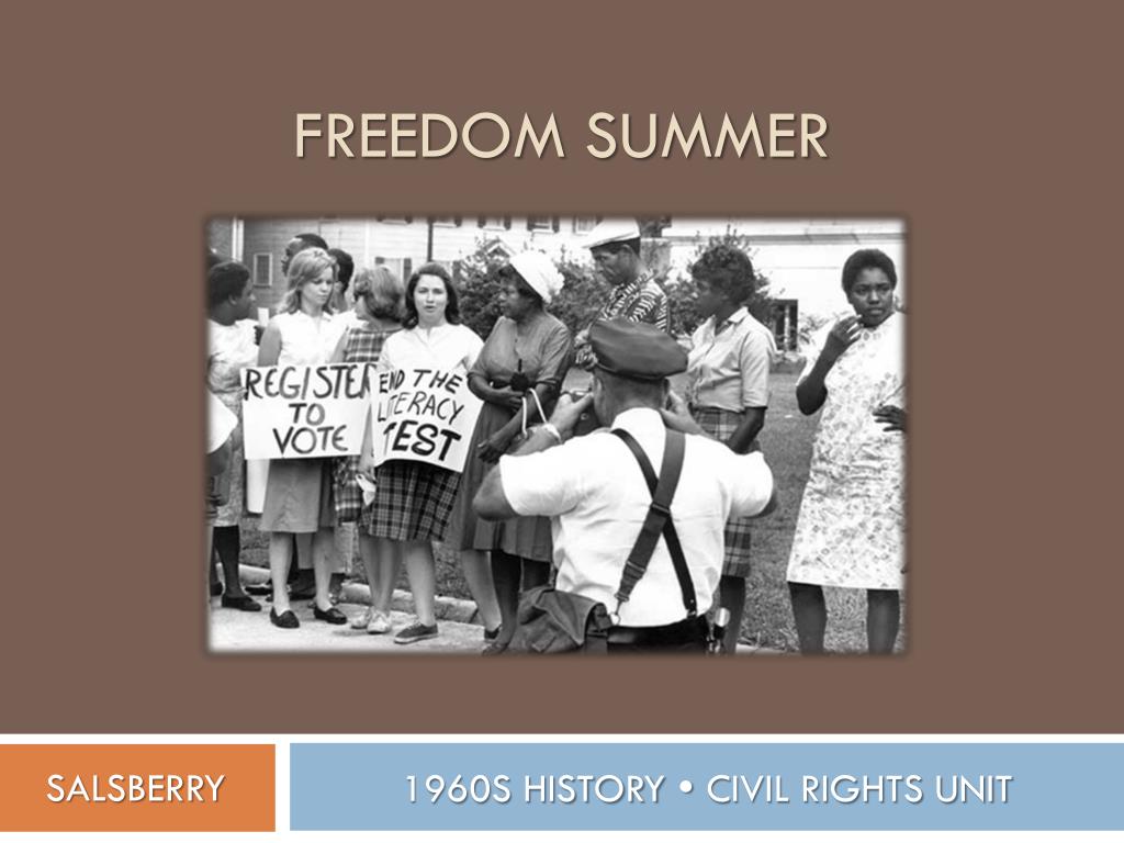 PPT - freedom summer PowerPoint Presentation, free download - ID:2468183