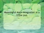 PPT - INTEGRATION OF STEM PowerPoint Presentation, free download - ID ...