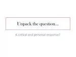 PPT - Beyond Question Stems: Critical Thinking in the 21st Century ...