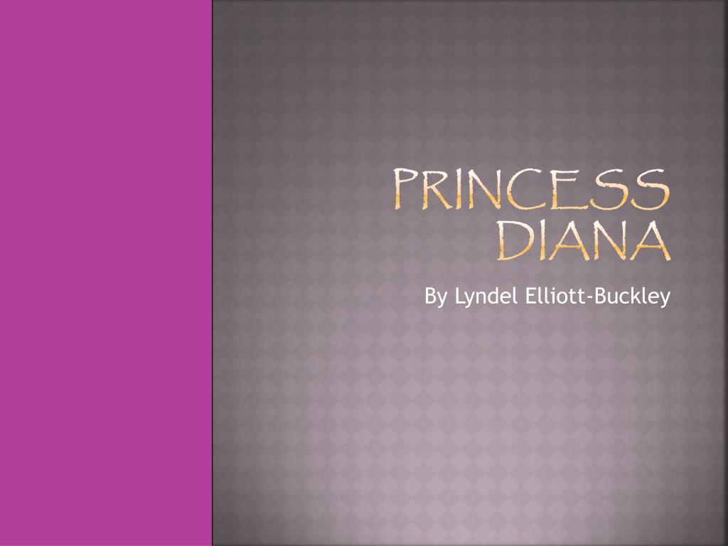 PPT - Princess Diana PowerPoint Presentation, free download - ID:2470497