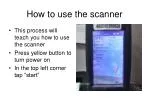 PPT - Scanner PowerPoint Presentation, free download - ID:9504942