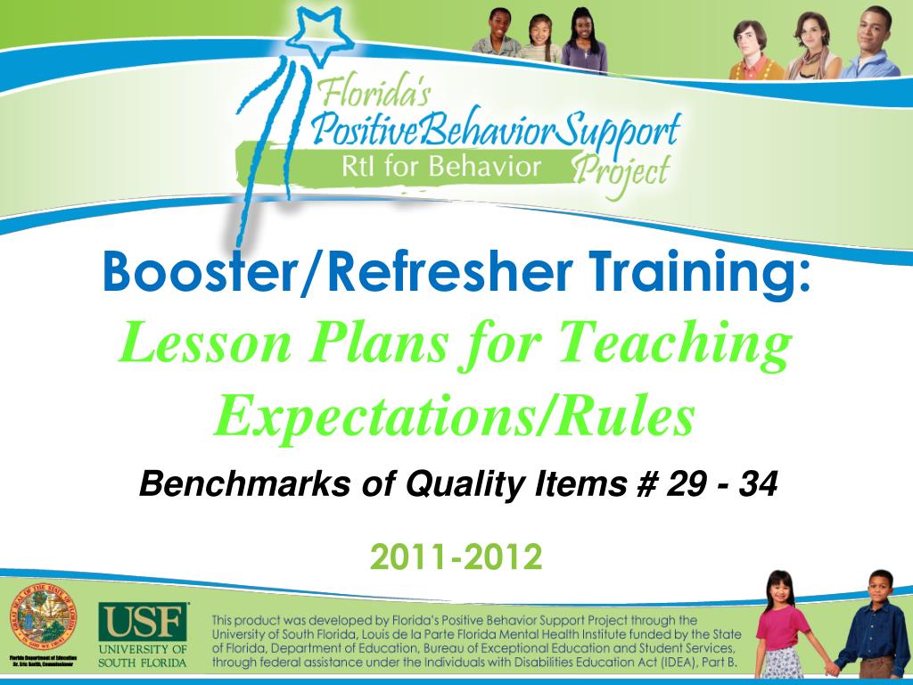 PPT - Booster/Refresher Training: Lesson Plans for Teaching ...