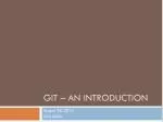 PPT - Introduction to Git and Github PowerPoint Presentation, free ...