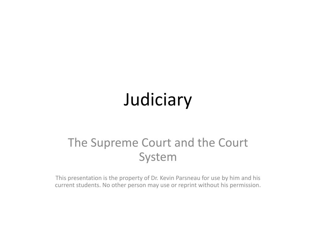 PPT - Judiciary PowerPoint Presentation, free download - ID:2474213