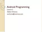 PPT - Programming in android PowerPoint Presentation, free download ...