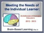 PPT - Brain Based Learning PowerPoint Presentation, free download - ID ...