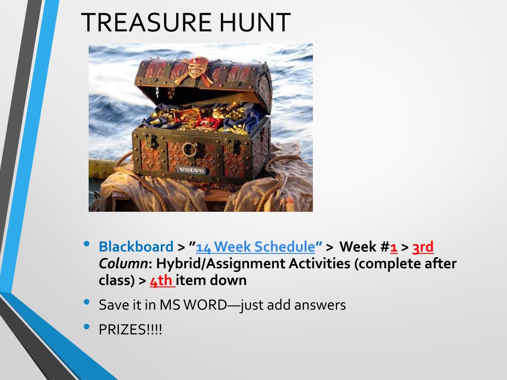 PPT - TREASURE HUNT PowerPoint Presentation, free download - ID:2476629