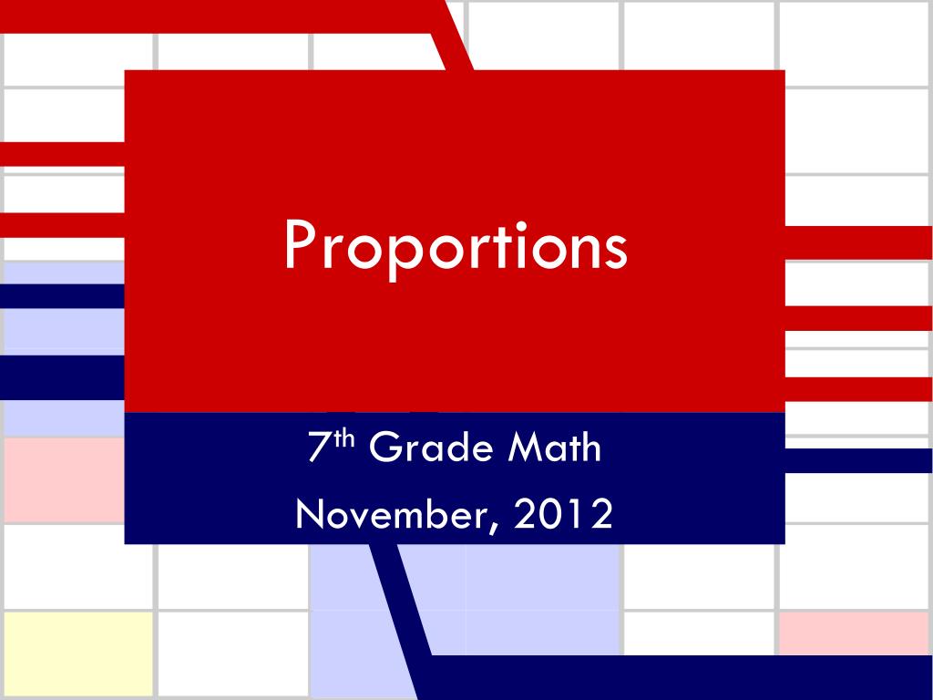 PPT - Proportions PowerPoint Presentation, free download - ID:2477230