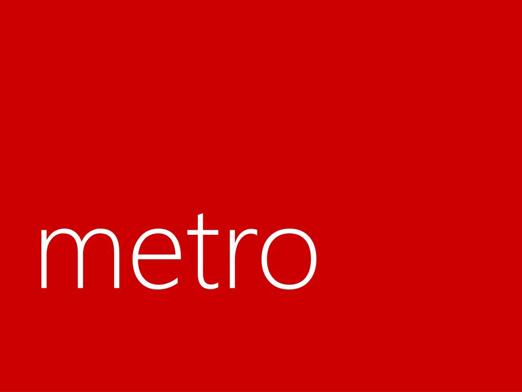 PPT - metro PowerPoint Presentation, free download - ID:2477929