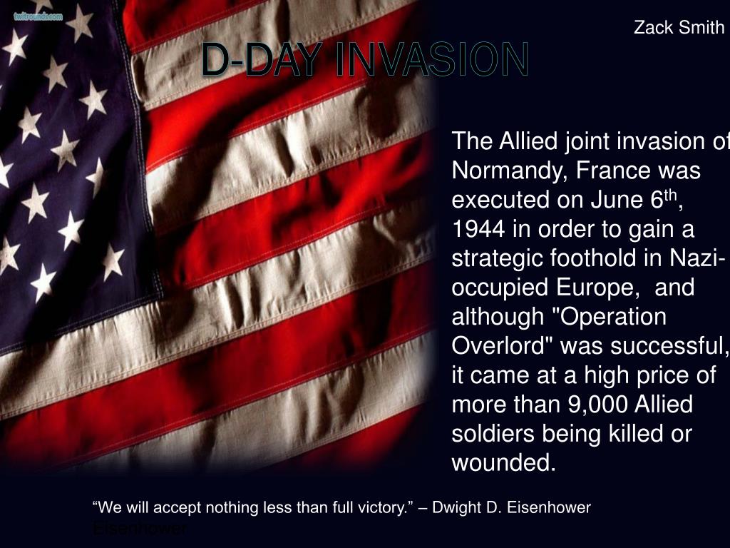 PPT - D-Day Invasion PowerPoint Presentation, free download - ID:2478504