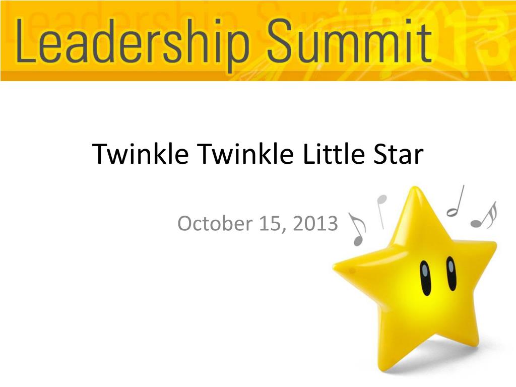 PPT - Twinkle Twinkle Little Star PowerPoint Presentation, free ...