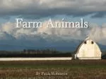 PPT - Farm Animals PowerPoint Presentation, free download - ID:2659312