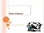 PPT - Farm Animals PowerPoint Presentation, free download - ID:2659312