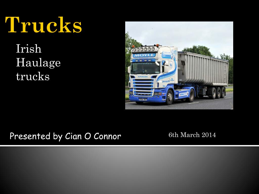 PPT - Trucks PowerPoint Presentation, free download - ID:2480534